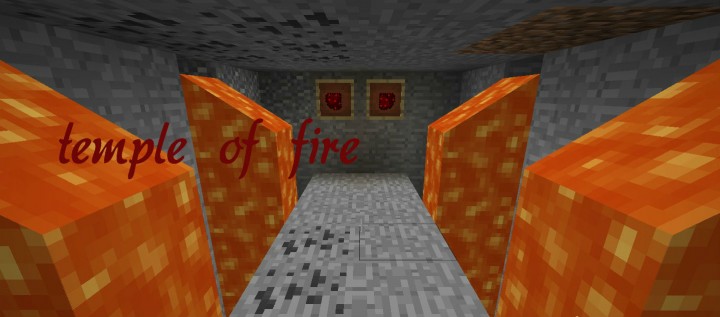 Temple of Fire Minecraft Map