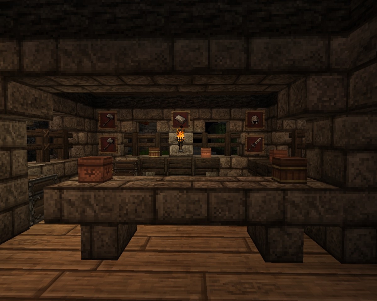 Medieval Blacksmith Minecraft Map