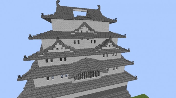 Japanese Shimeji Castle Minecraft Map