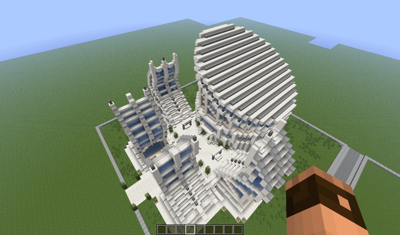 Small server spawn Minecraft Map