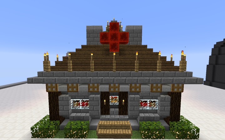 Hospital & Apothecary Minecraft Map
