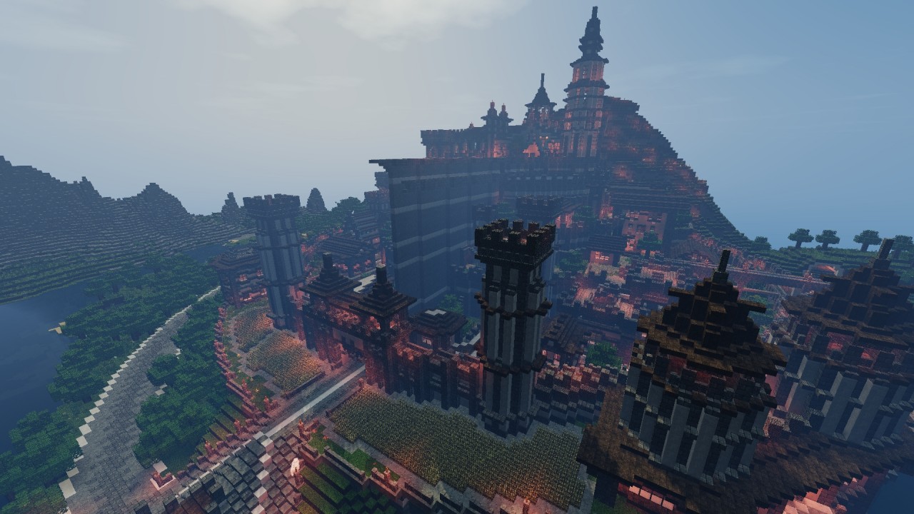 Middle Earth inspired build Minecraft Map