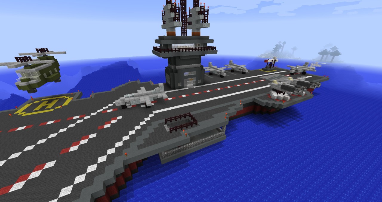 Naval Fleet in Progress Minecraft Map