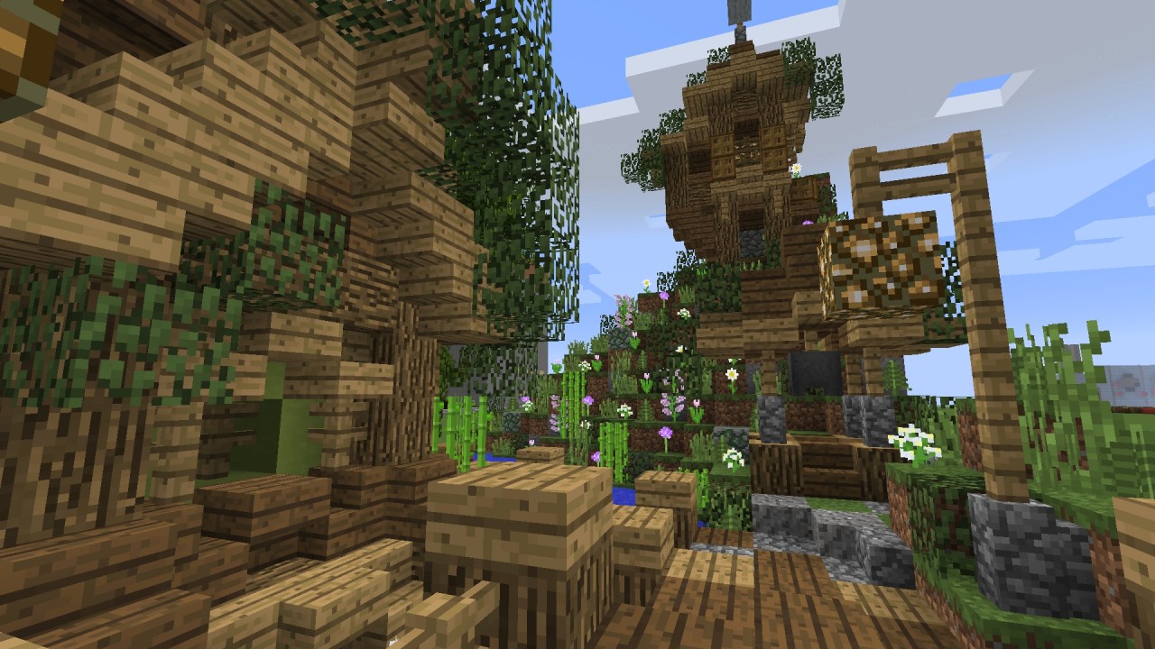 Small Nature Plot Minecraft Map
