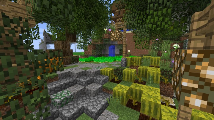 Small Nature Plot Minecraft Map