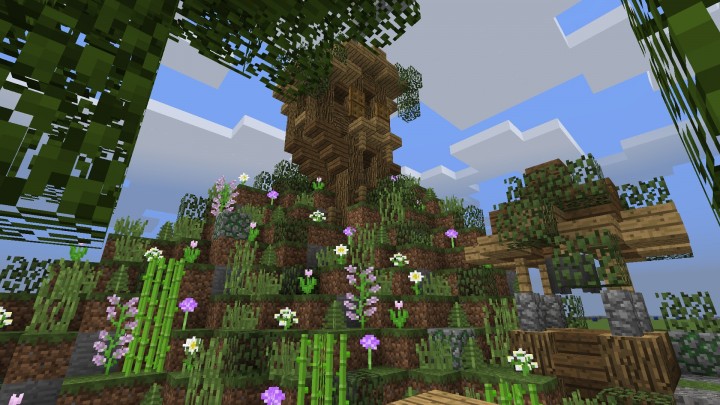 Small Nature Plot Minecraft Map