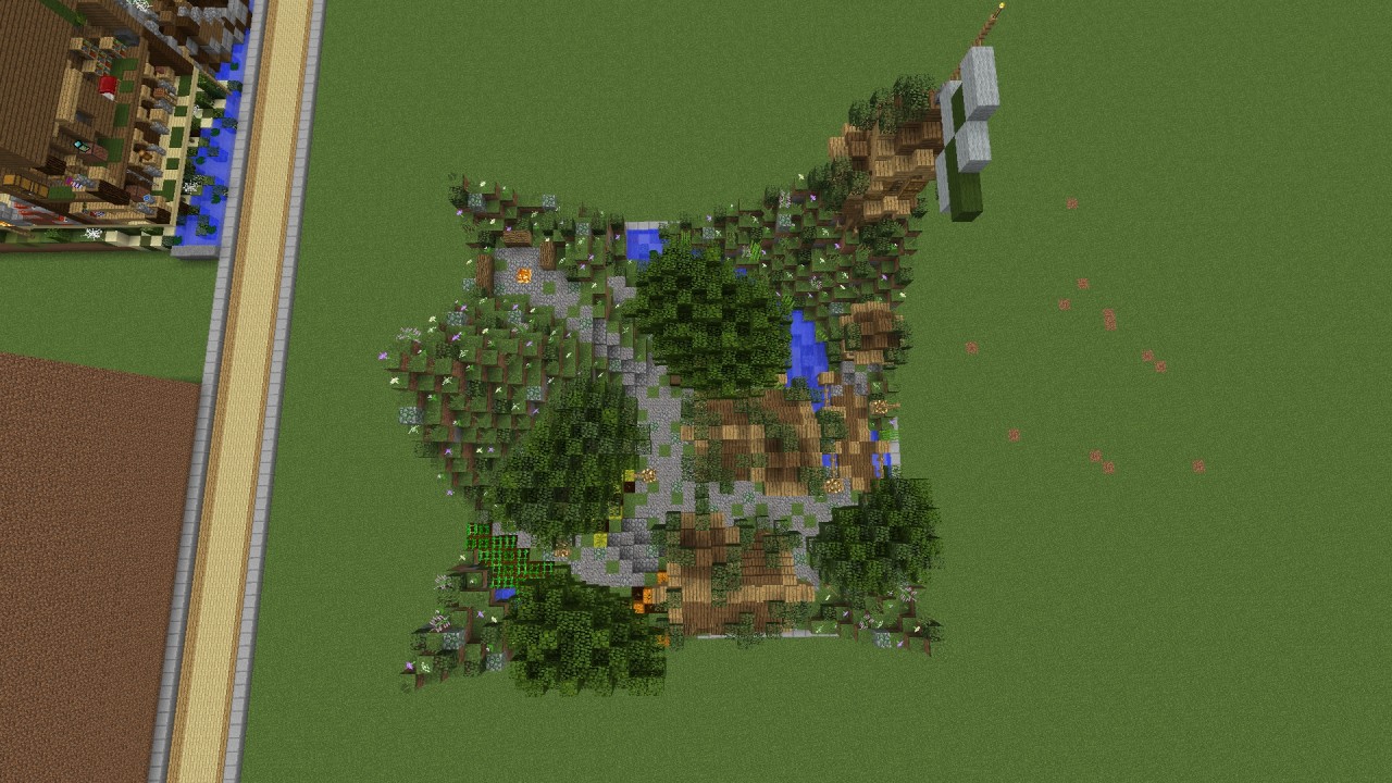 Small Nature Plot Minecraft Map