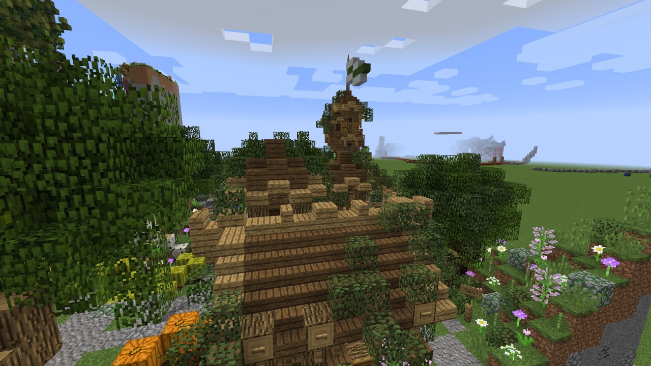 Small Nature Plot Minecraft Map
