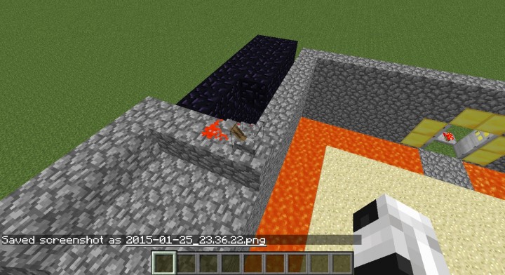 Redstone Powered Lava Arena Minecraft Map