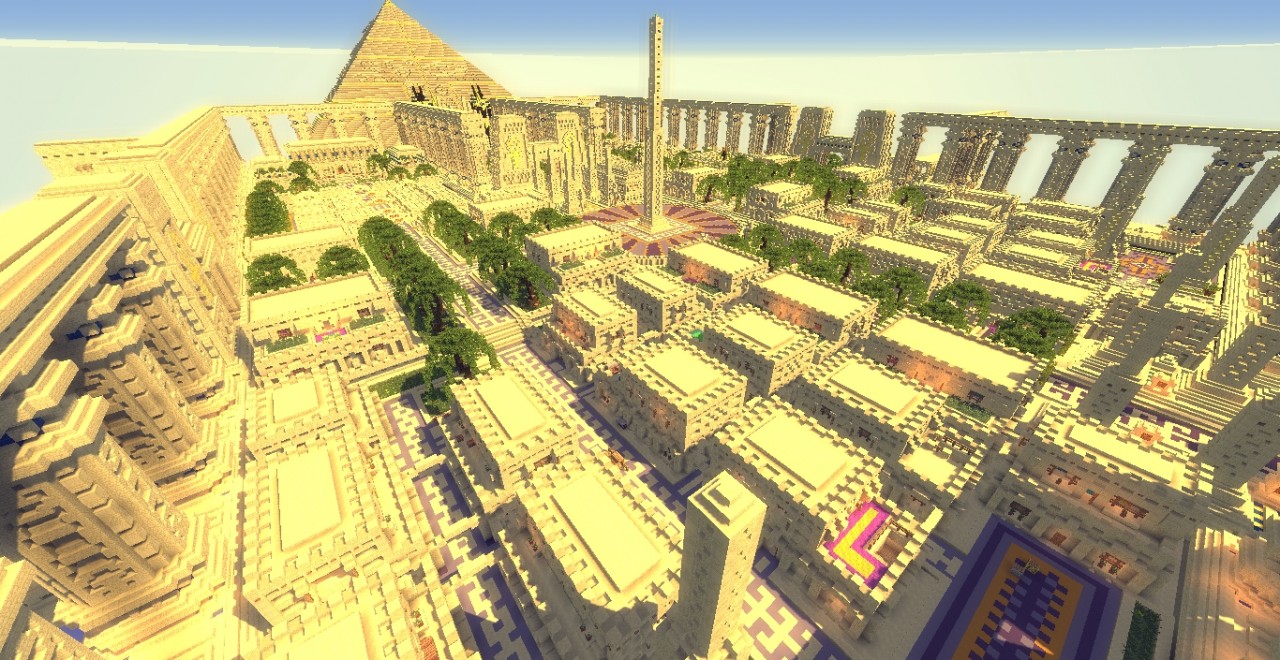 Ancient Anubis City Minecraft Map