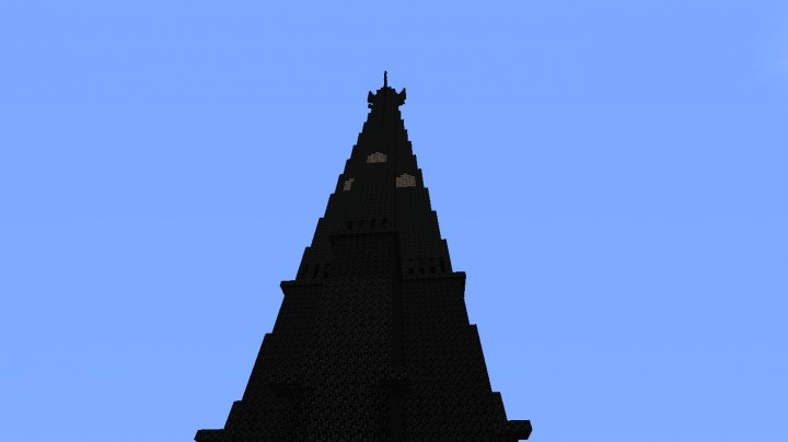Isingard LOTR build in Survival Minecraft Map