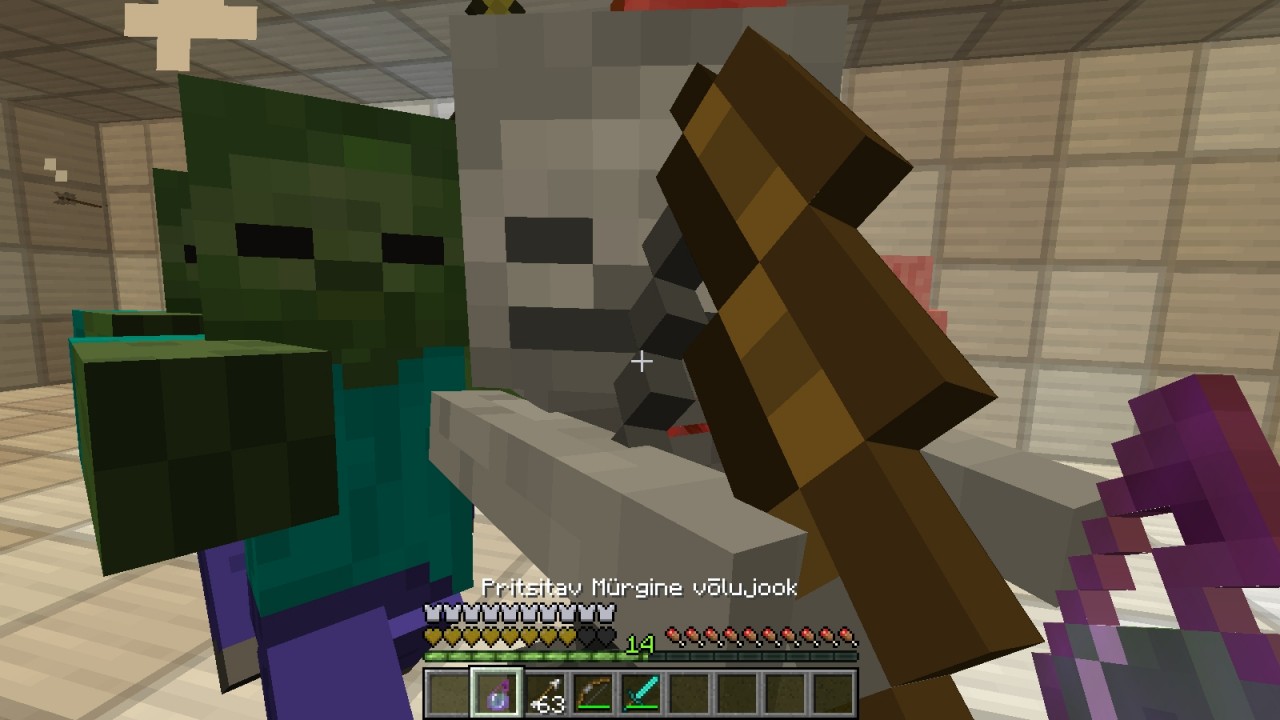 Mission impossible zombi Minecraft Map