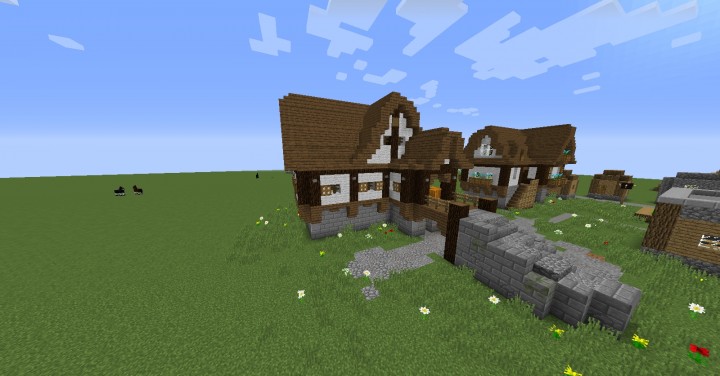 Random houses pack Minecraft Project