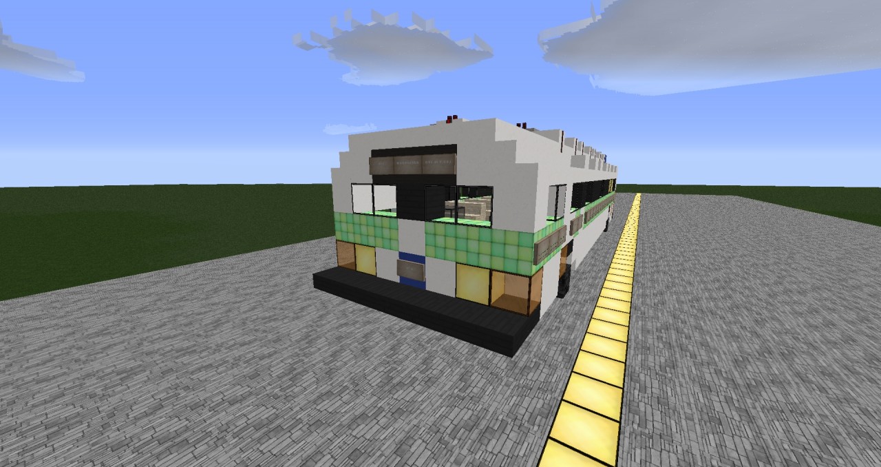 MTA 1989 MCI Classic (Ex Green Bus Lines) Minecraft Map