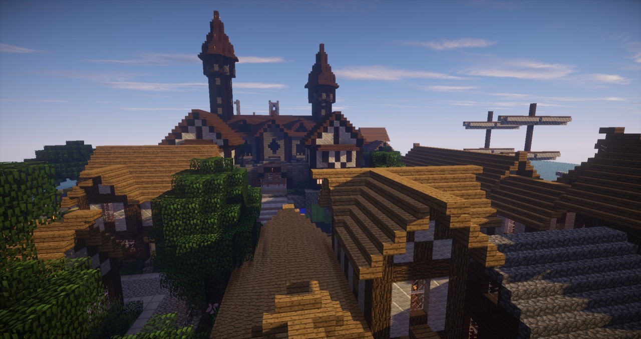 Wolfenstein - Mittelalterliche Hafenstadt I seeport [Survival ...