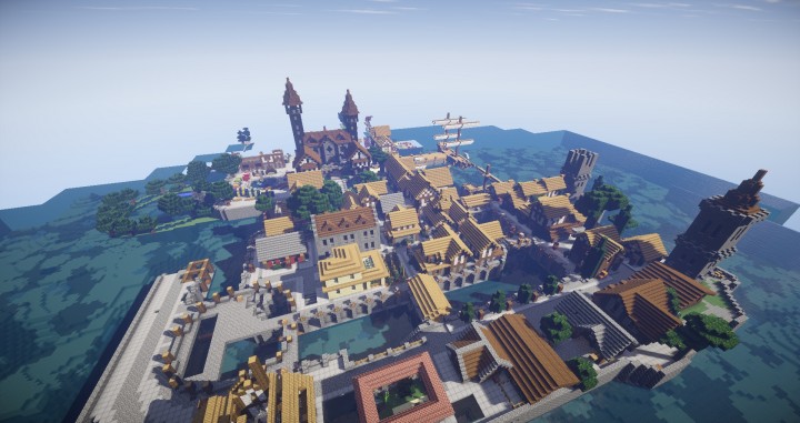 Wolfenstein - Mittelalterliche Hafenstadt I seeport [Survival ...