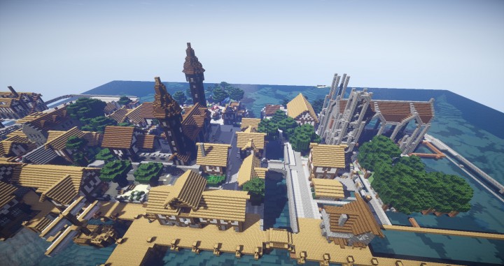 Wolfenstein - Mittelalterliche Hafenstadt I seeport [Survival ...