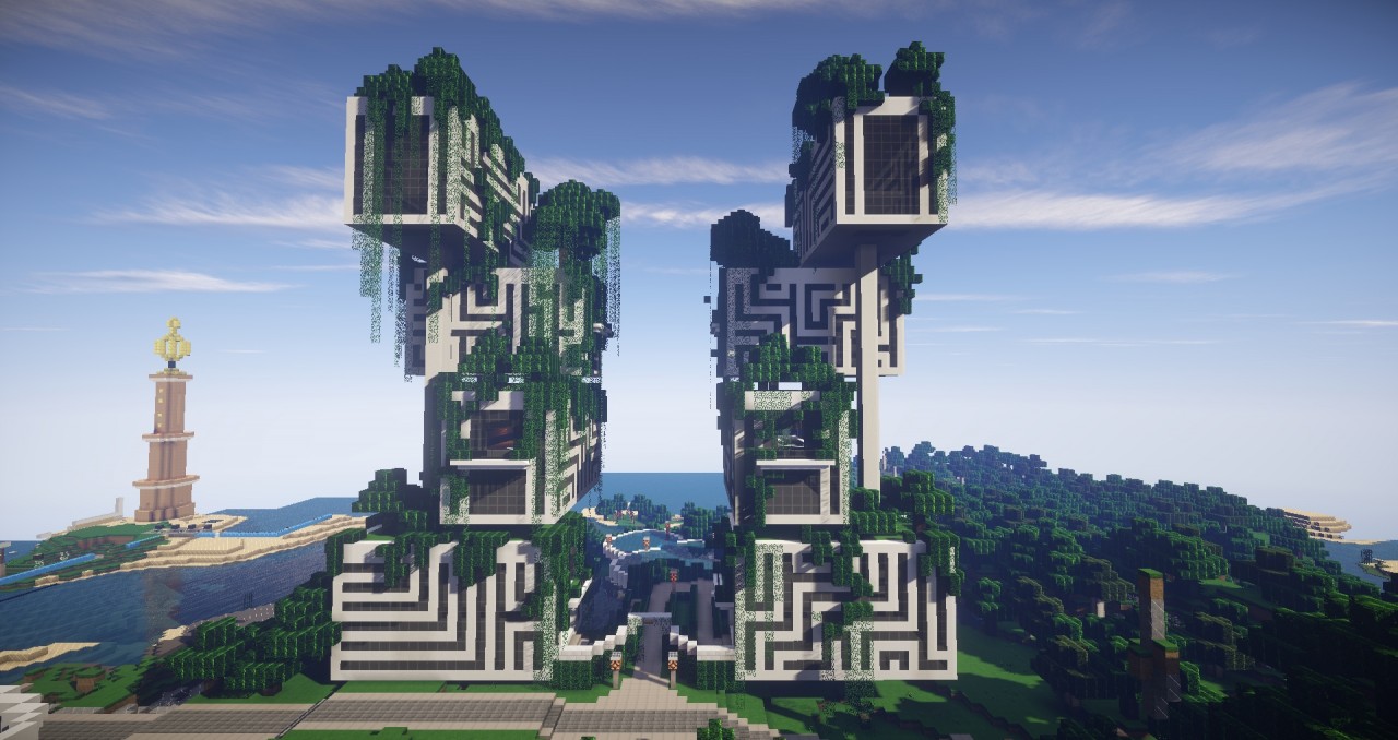 ECO Towers Residential Minecraft Map