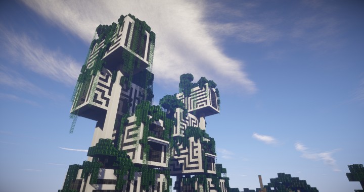 ECO Towers Residential Minecraft Map