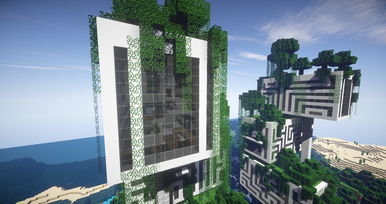 ECO Towers Residential Minecraft Map