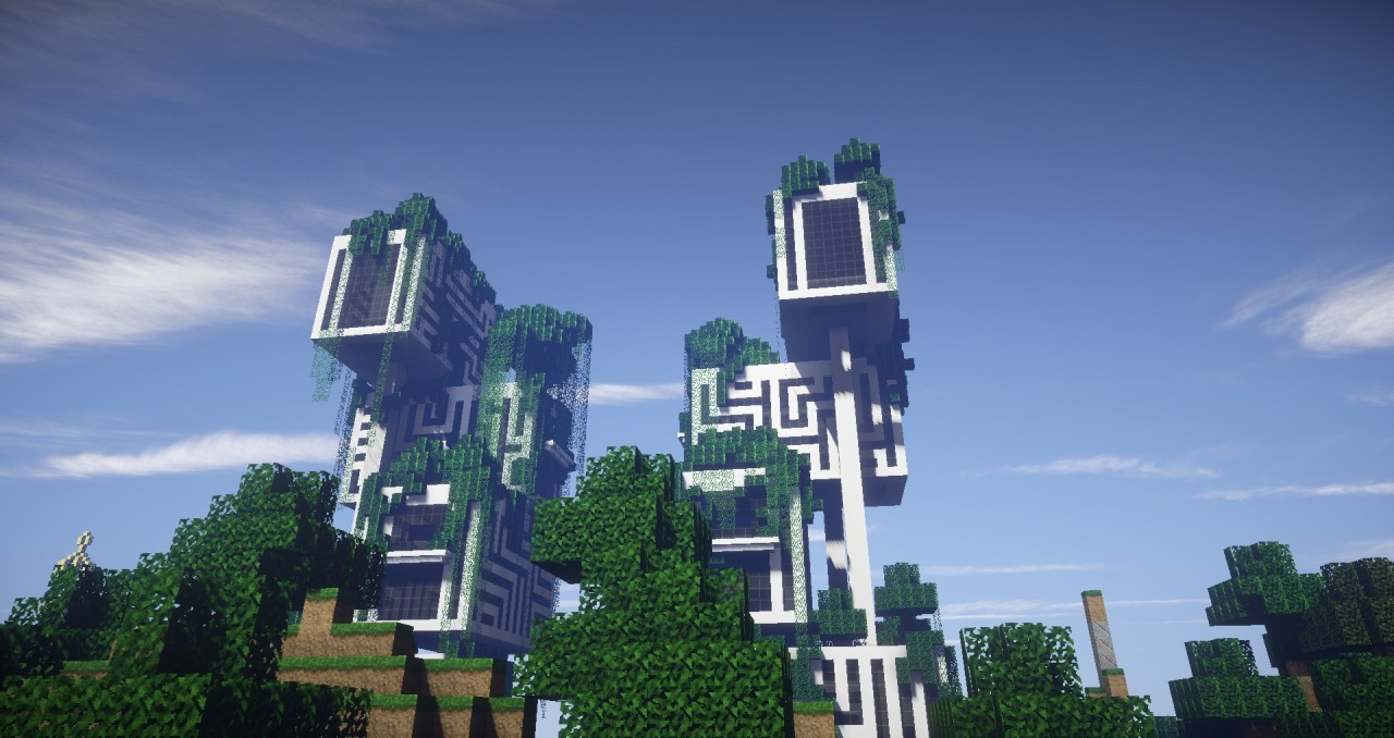 ECO Towers Residential Minecraft Map