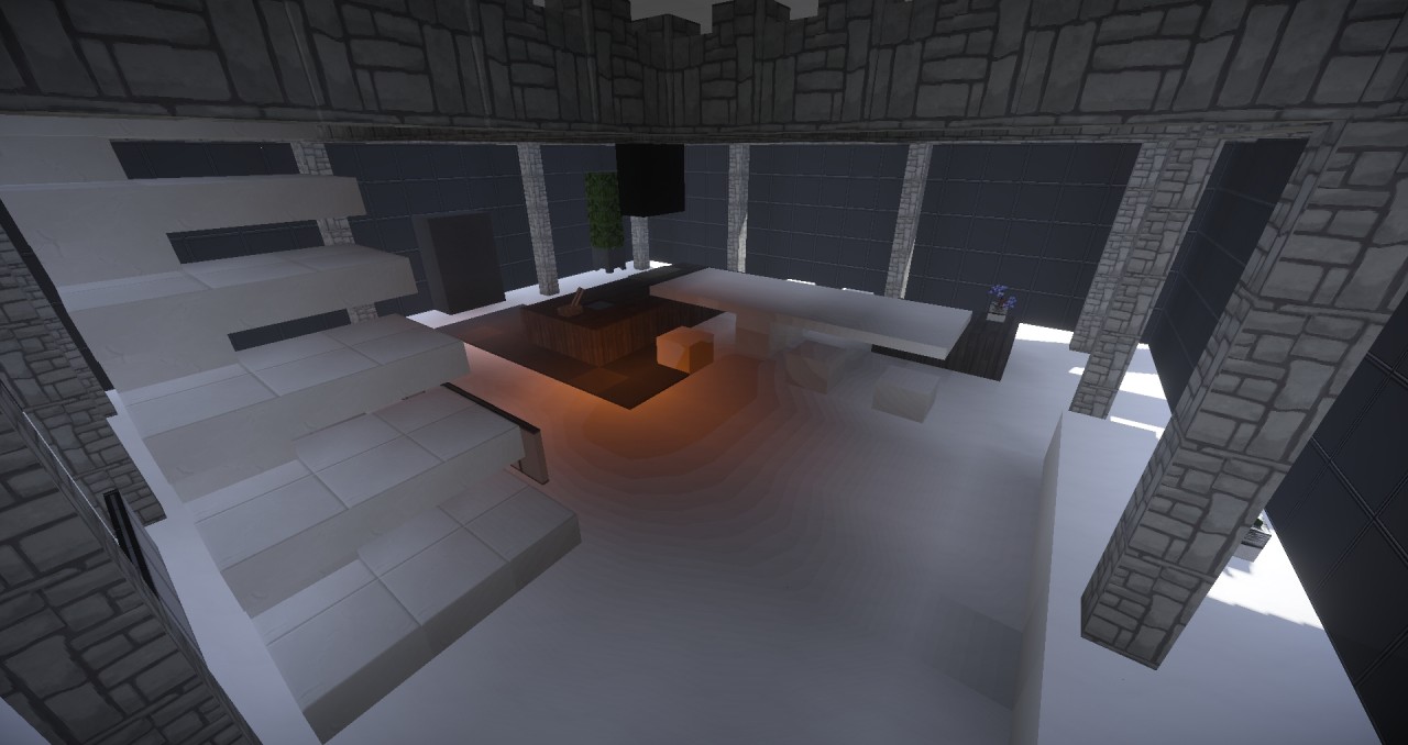 Vertical Glass House | Visual_Architecture Minecraft Map