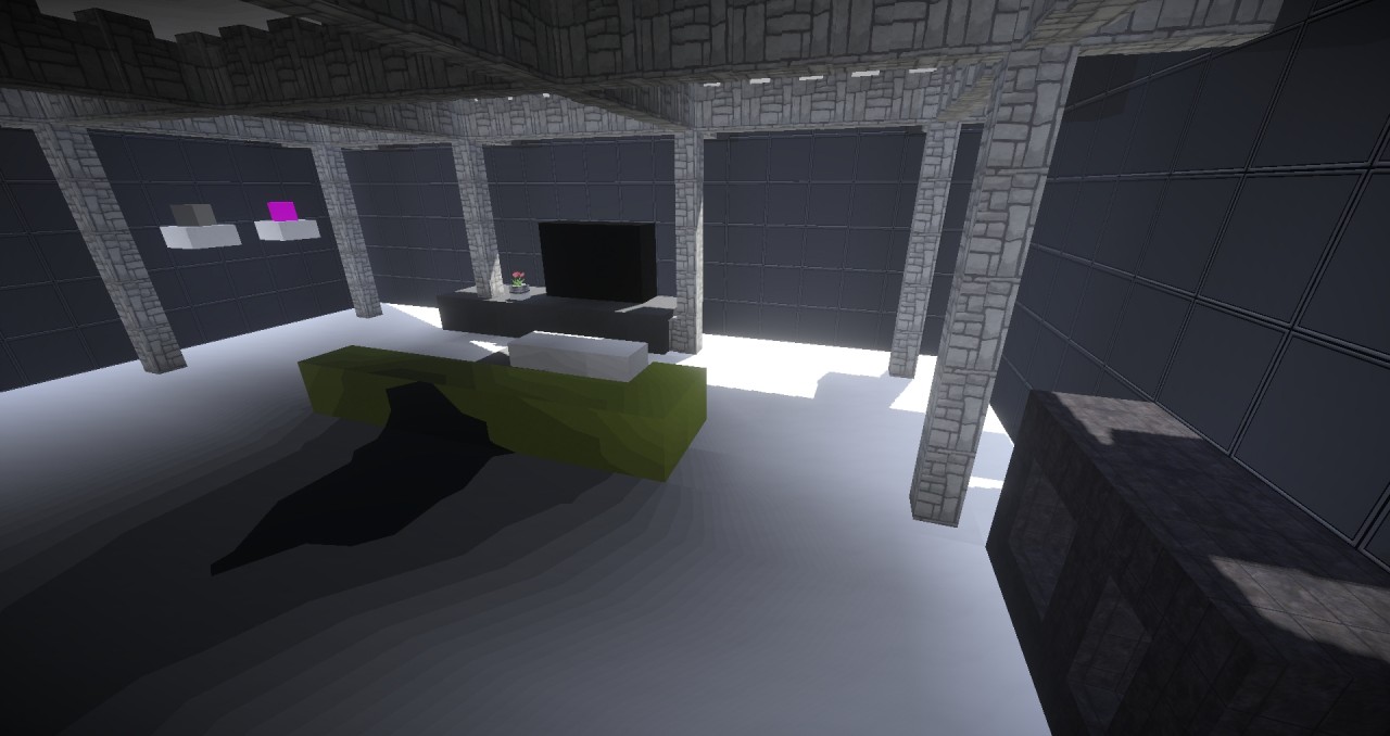 Vertical Glass House | Visual_Architecture Minecraft Map