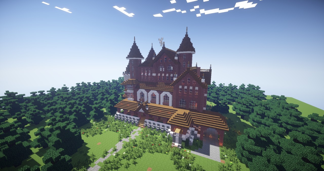 Victorian Mansion - Minecraft Build Minecraft Map