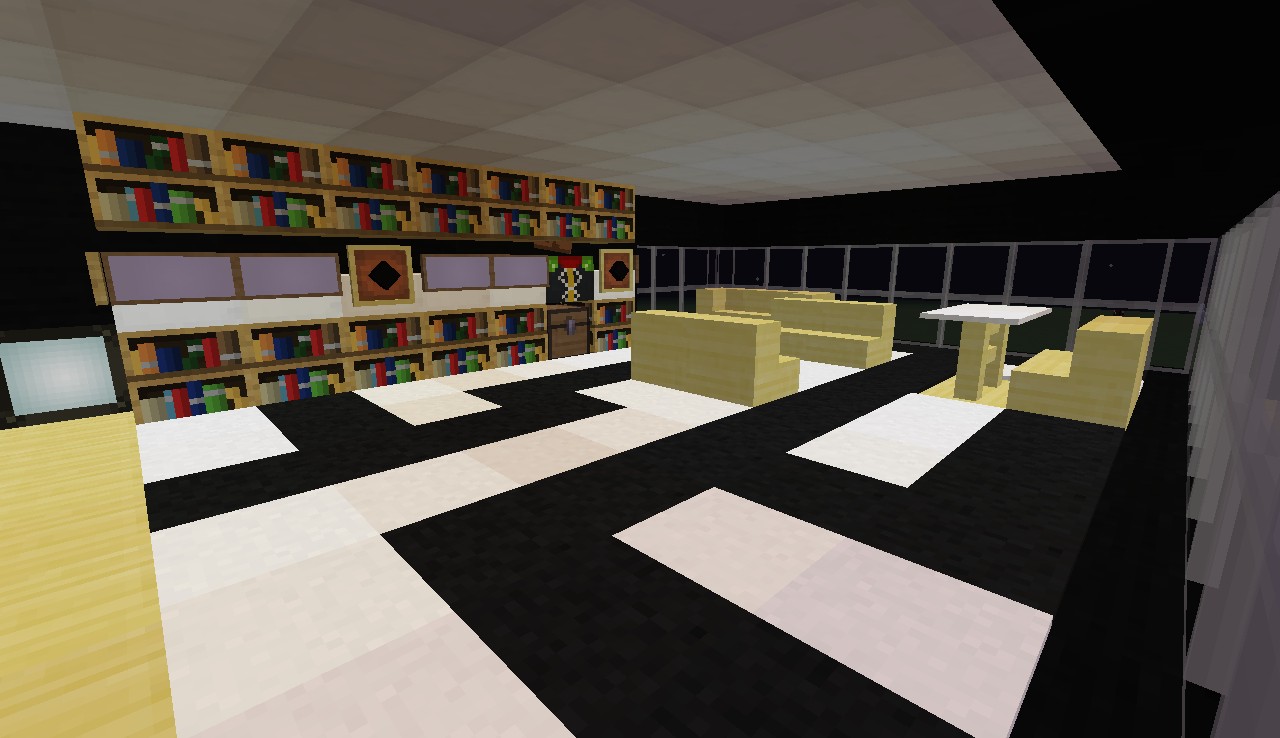 Simple Modern House Minecraft Map