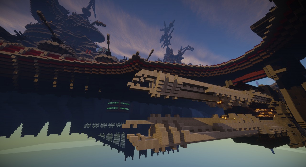 Valkyrie Class Battleships Minecraft Map