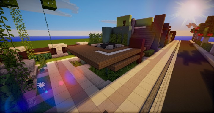 10x10 Modern Houses (10 Pack) Minecraft Map