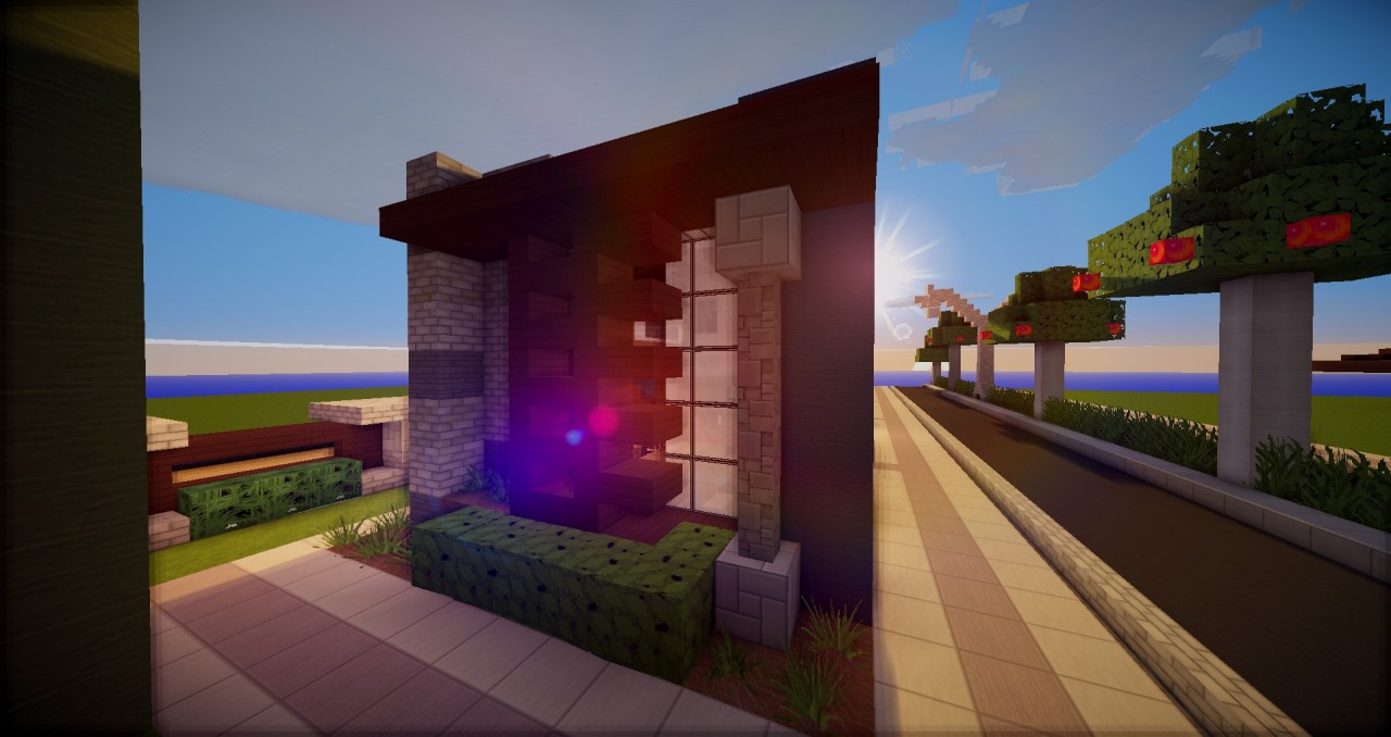 10x10 Modern Houses (10 Pack) Minecraft Map