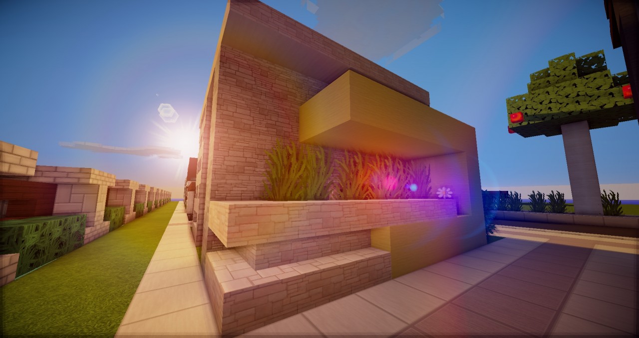 10x10 Modern Houses (10 Pack) Minecraft Map