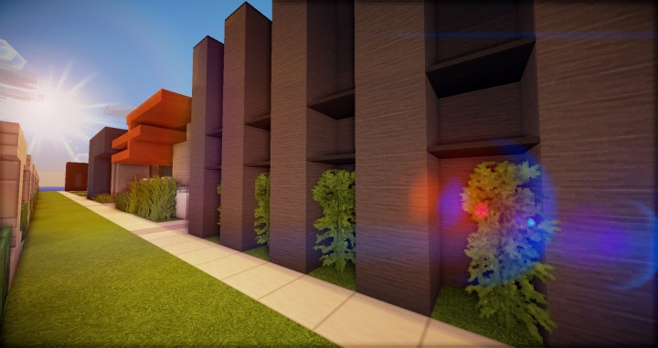 10x10 Modern Houses (10 Pack) Minecraft Map