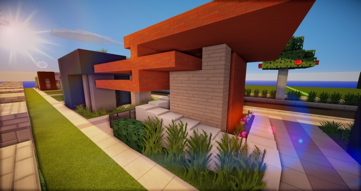 10x10 Modern Houses (10 Pack) Minecraft Map
