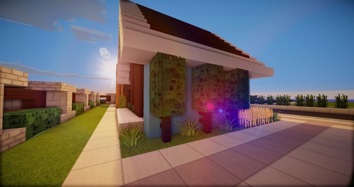 10x10 Modern Houses (10 Pack) Minecraft Map