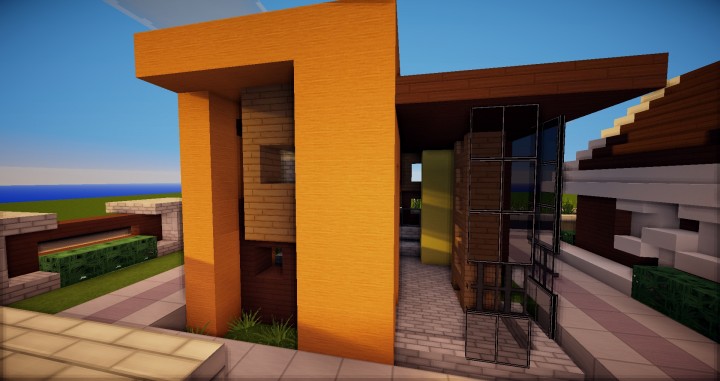 10x10 Modern Houses (10 Pack) Minecraft Map