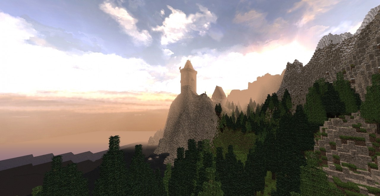 The kingdom of Treowan Minecraft Map