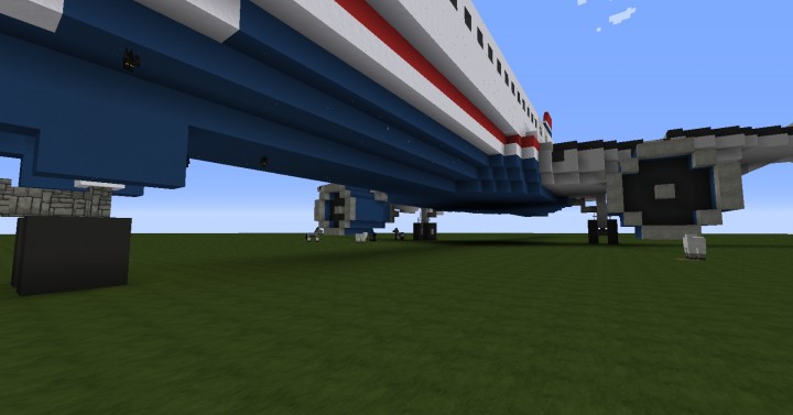 Airbus A320 Minecraft Map