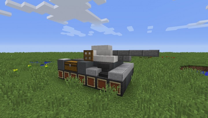 Russian BT-7 Tank Minecraft Map