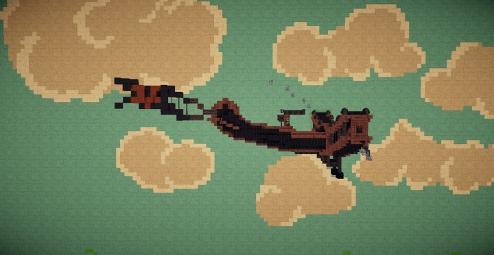 Biplane Minecraft Map