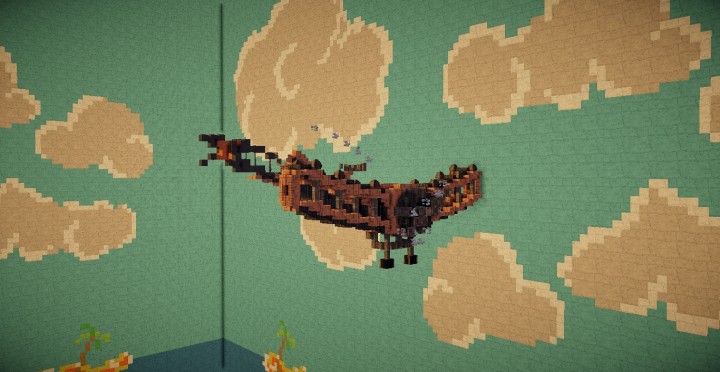 Biplane Minecraft Map