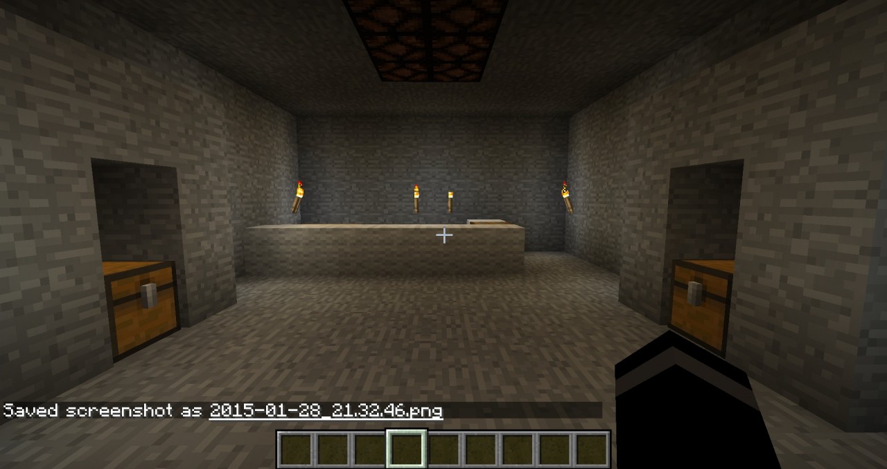 Gas Station With Village Minecraft Map