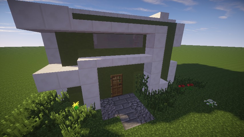 Modern Cube House Minecraft Map