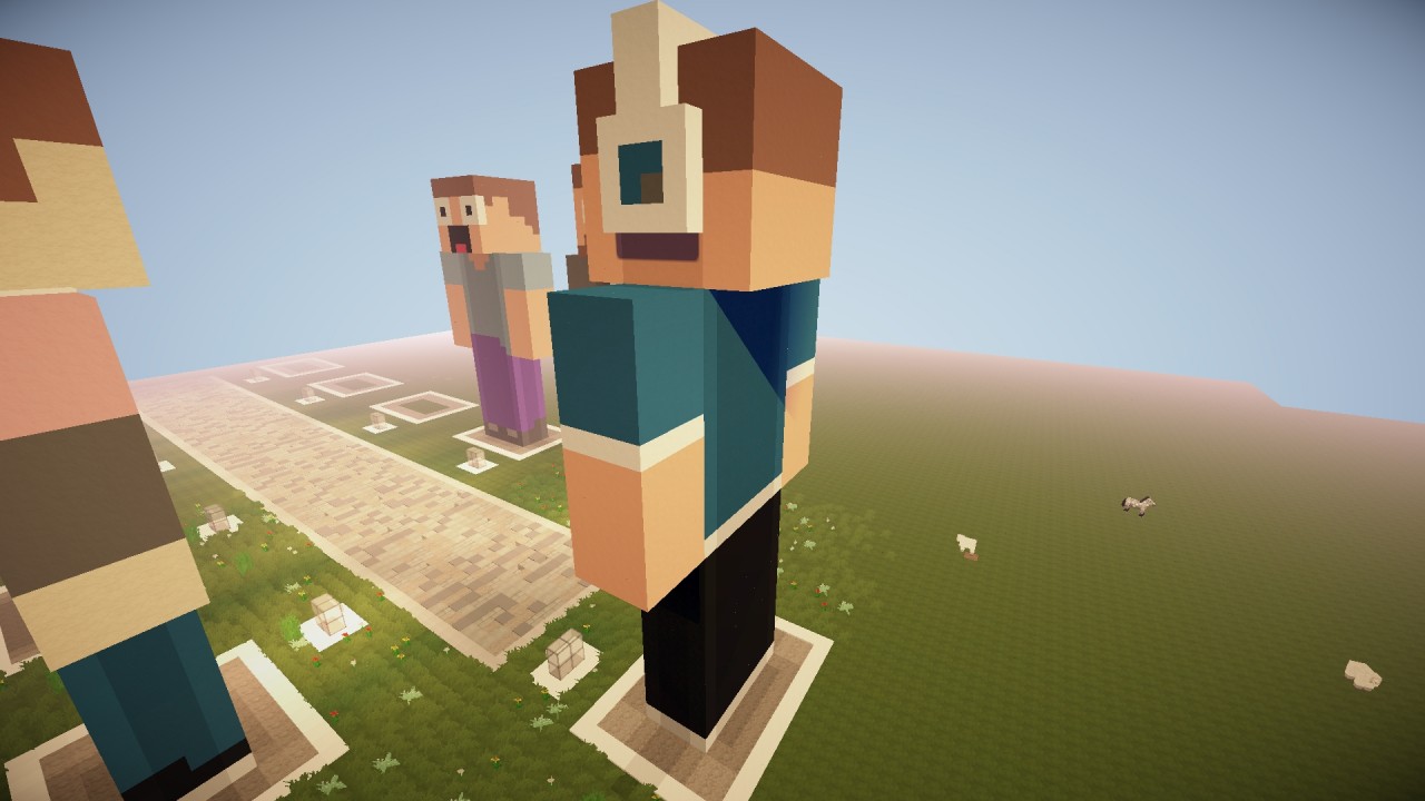 Player Statue - ReecybDesigns Minecraft Map
