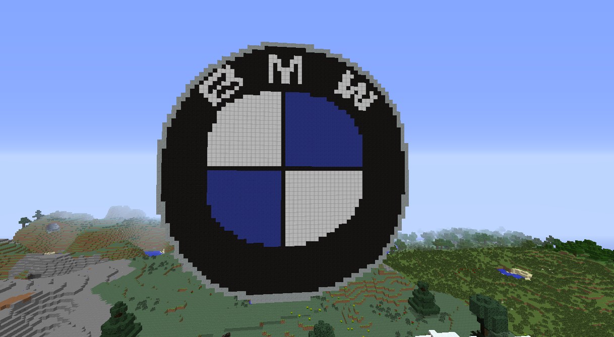 Minecraft: BMW Logo Minecraft Map