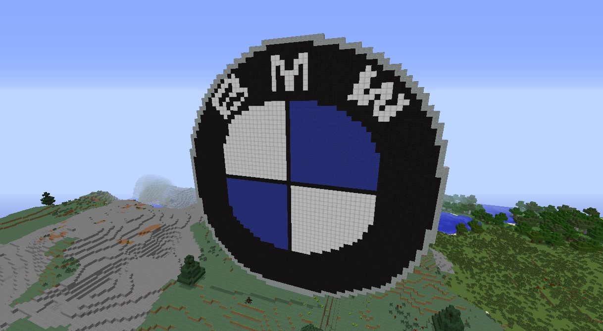 Minecraft: BMW Logo Minecraft Map