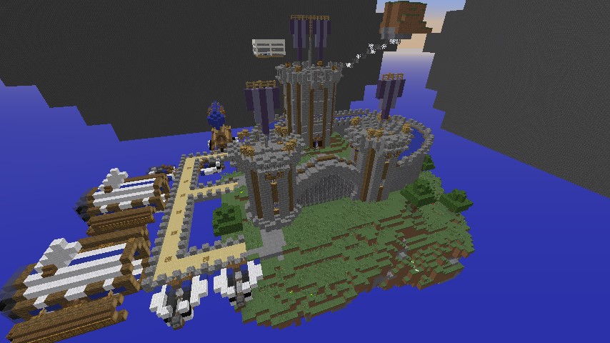 Skylands Castles CTF Map Minecraft Map