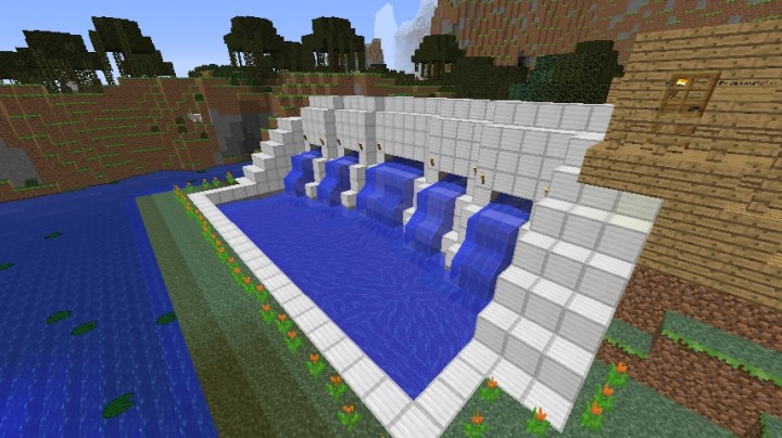 Minecraft Mini Dam Minecraft Map
