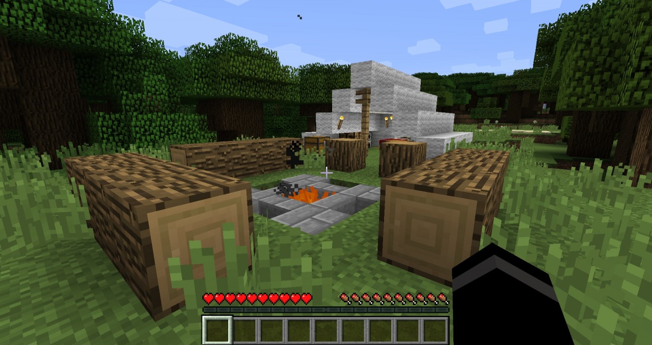 Forest Camp Site Minecraft Map